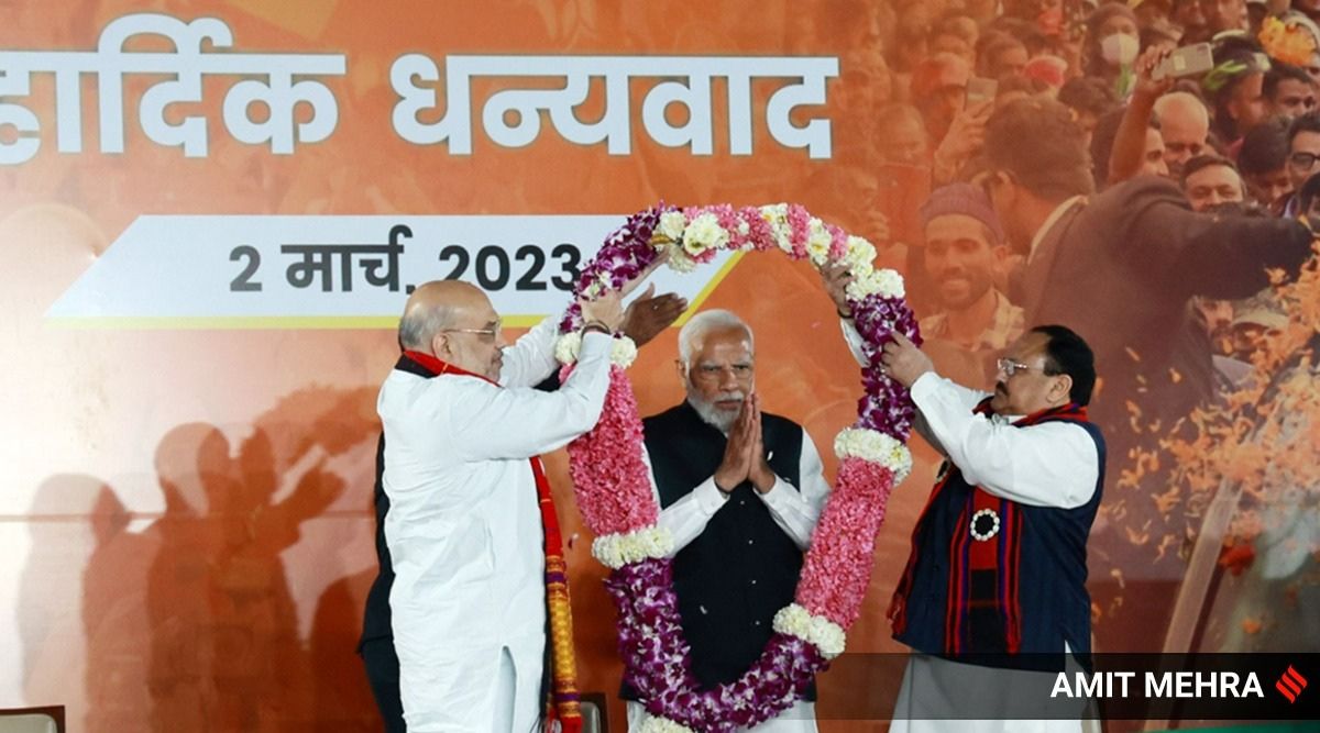 Election Results 2023: Celebrations galore as BJP wins big in Northeast ...