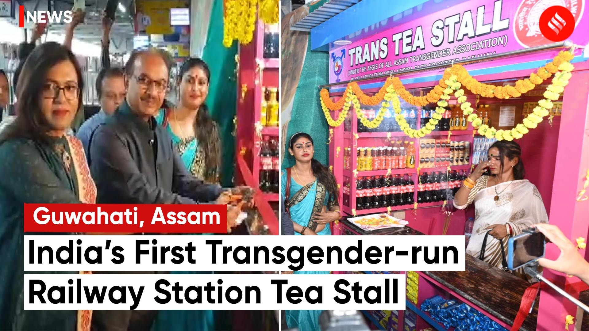 Trans tea initiative indias first transgender run railway station tea ... Trans tea initiative indias first transgender run railway station tea ...
