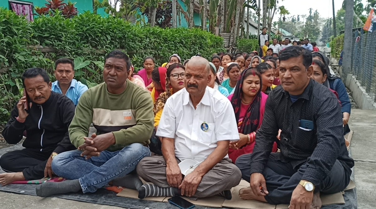 TMC protests outside houses of Barla and Tigga: ‘Resolve tea garden ...