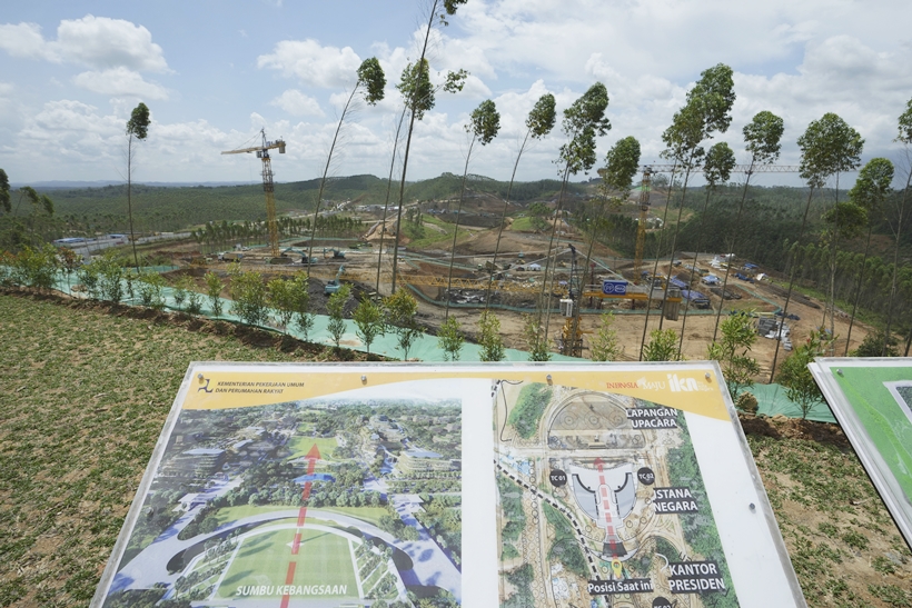 Indonesia unveils construction site for new capital - UAE Times - Gulf ...