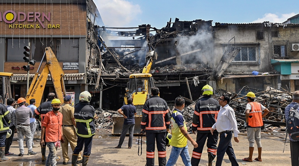 2 dead as fire breaks out in electrical store in Mumbai’s Andheri ...