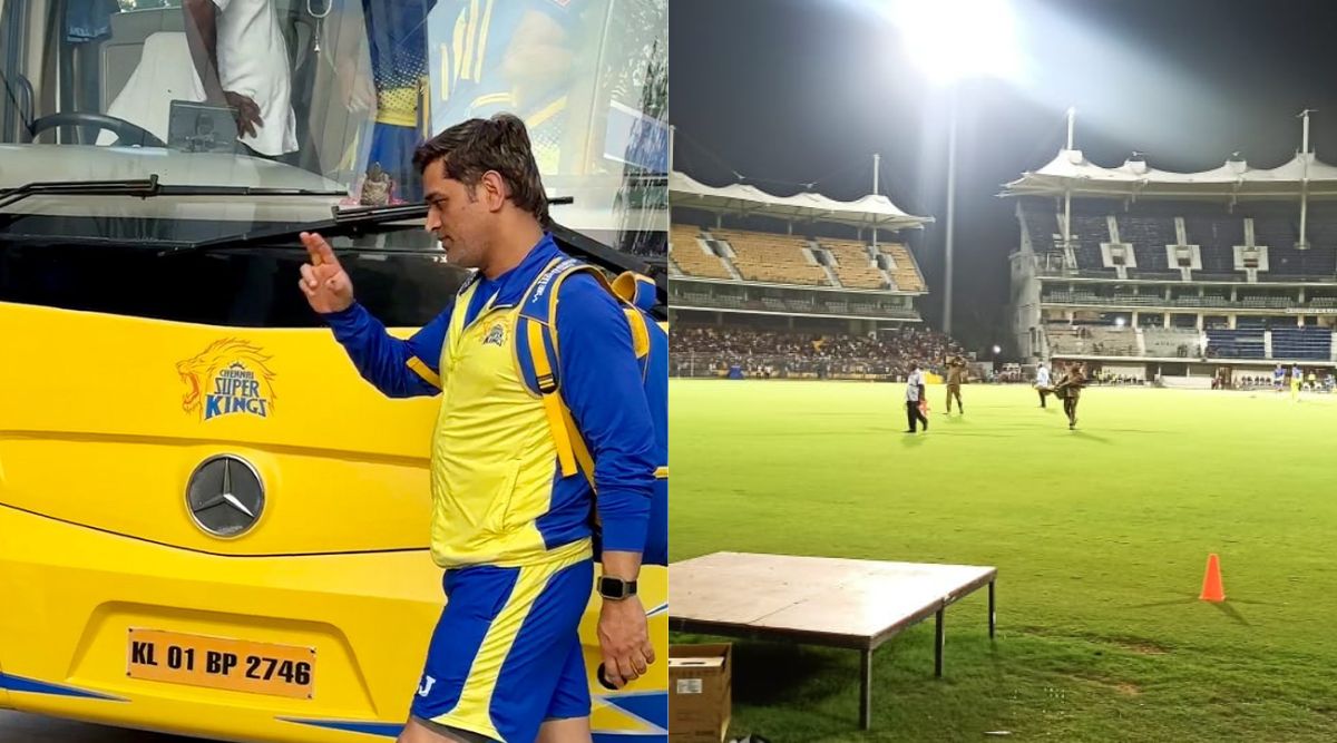 ‘Dhoni-Dhoni’: Watch fan frenzy grips Chepauk after CSK fans allowed to ...