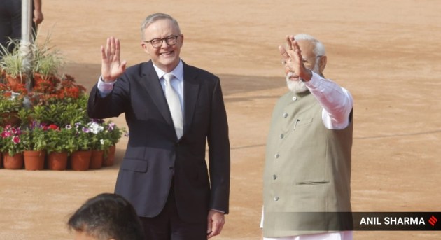 PM Narendra Modi discusses trade, security with Australian counterpart Anthony Albanese | See ...