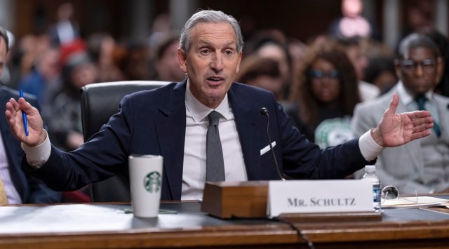 ‘Earned it’: Starbucks former CEO Schultz defends billionaire status at ...