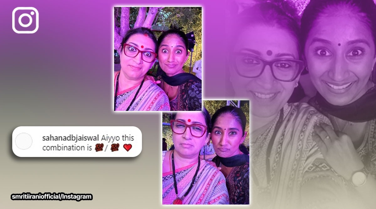 ‘To all the sassy saas & conniving bahu’: Smriti Irani shares selfies ...