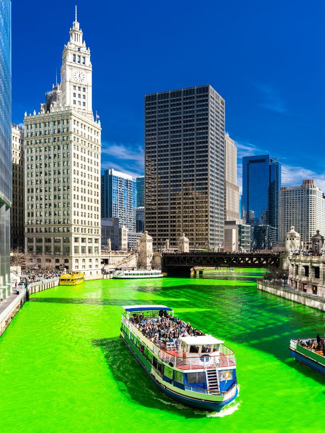 Why is Chicago River dyed green on St Patrick’s Day? | The Indian Express