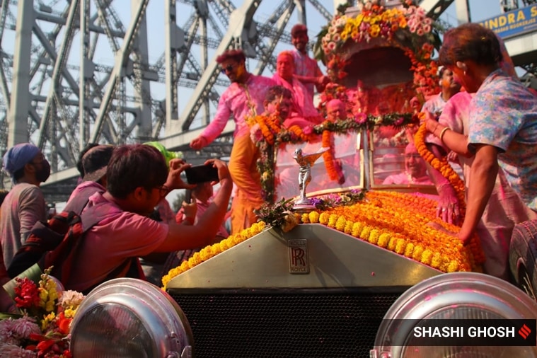 In pictures: Kolkata’s Burrabazar celebrates Rolls Royce Holi | Life ...