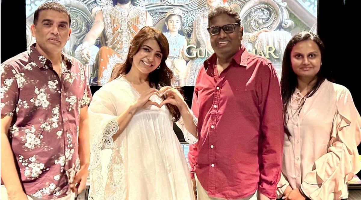 Samantha Ruth Prabhu watches final copy of Shaakuntalam, shares early ...