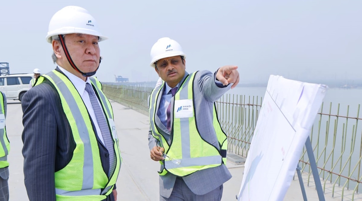 JICA president visits Mumbai to review progress of MTHL project ...