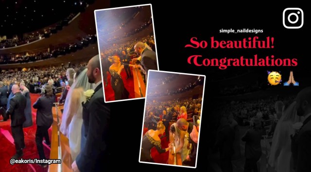 Adele signs fan’s wedding dress at concert, watch the beautiful moment ...