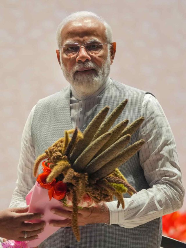 At global conference in Delhi, PM Modi bats for millets to tackle food ...