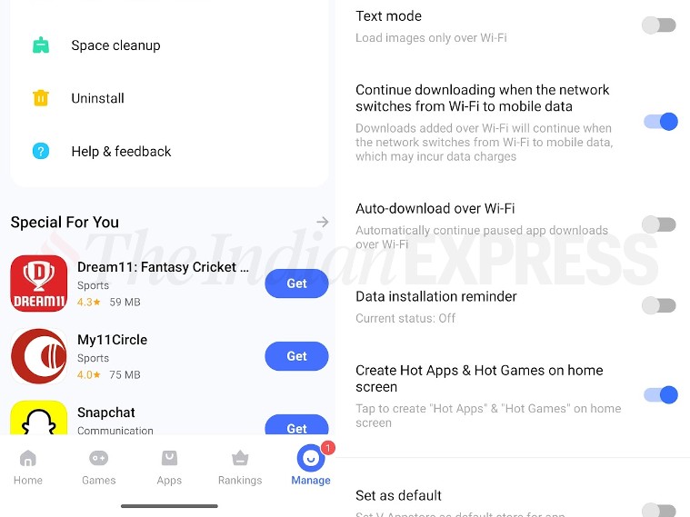 How to remove hot games and hot apps from your iQOO and Vivo smartphone ...