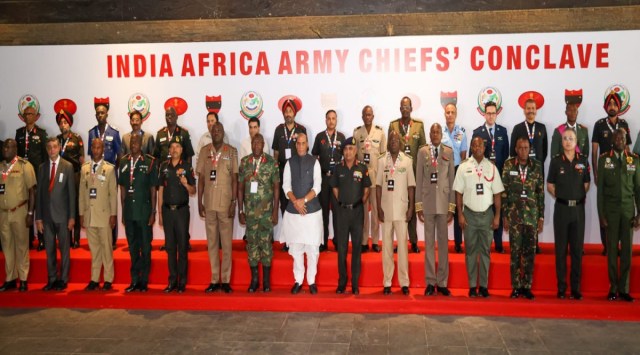 Defence Minister Rajnath Singh to address India-Africa Army Chiefs ...
