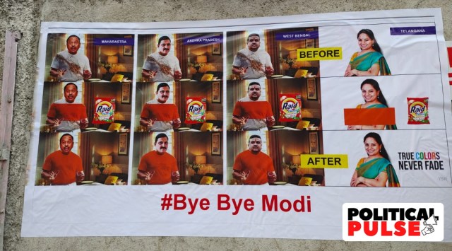 ‘Washing powder BJP’: BRS to AAP, how parties fire ‘poster’ salvos at ...