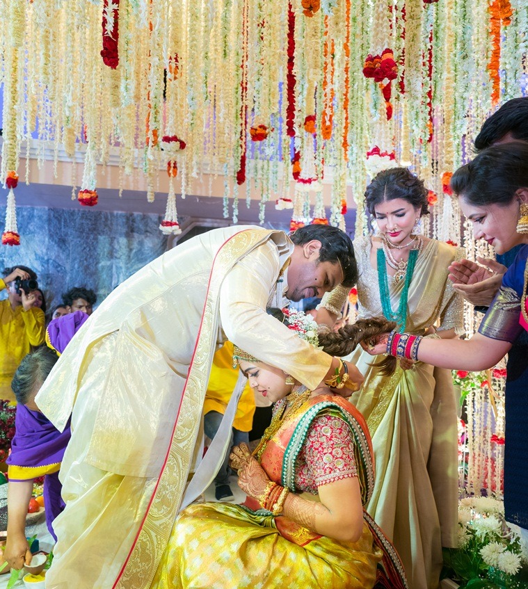 Manoj Manchu ties the knot with Bhuma Mounika Reddy, see photos ...
