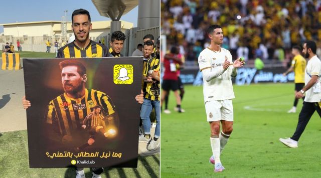 Watch: Al-Ittihad fans beg club to sign Lionel Messi | Football News ...