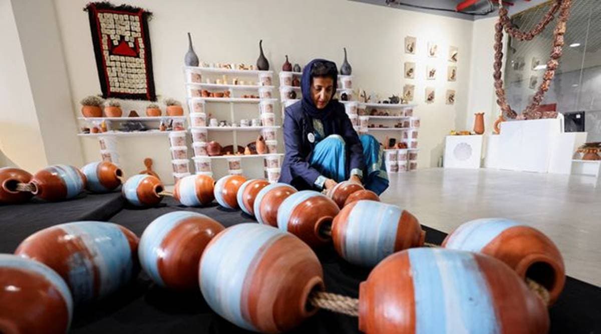 Saudi sculptor steps into limelight as religious curbs ease | Art-and ...