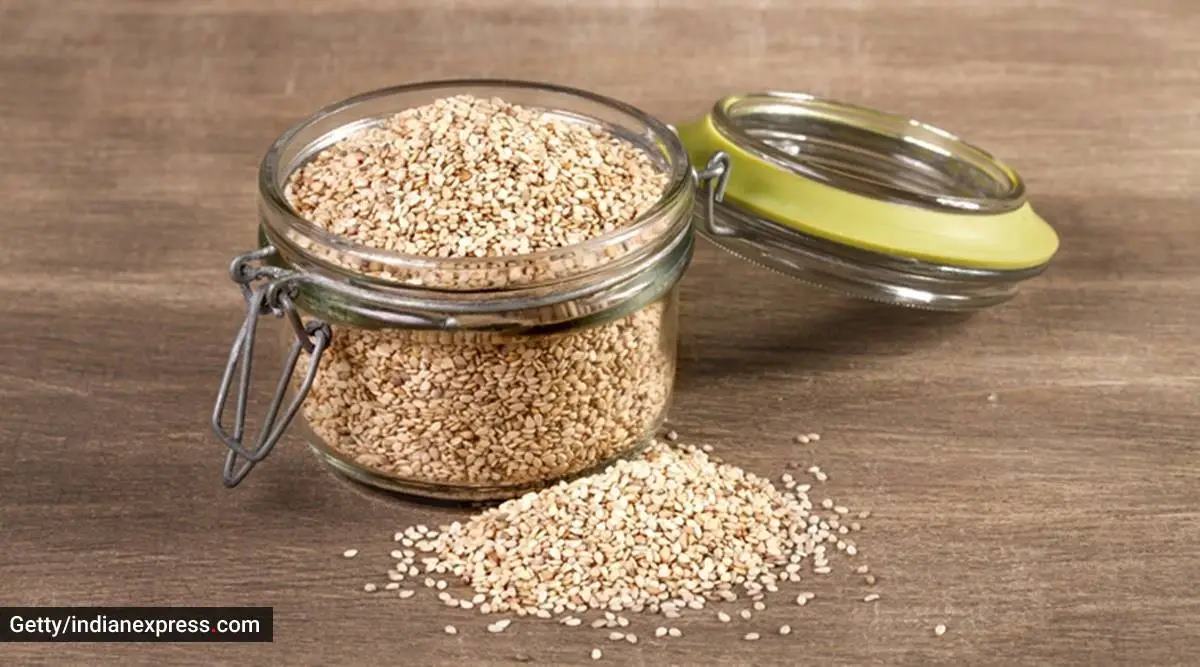 Eat sesame seeds for strong bones