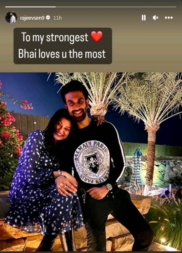 Rajeev Sen, Charu Asopa pen notes for Sushmita Sen after she suffers ...