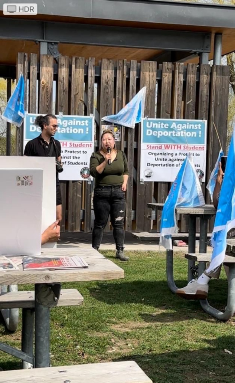 Students facing deportation from Canada hold protest in Brampton, urge ...