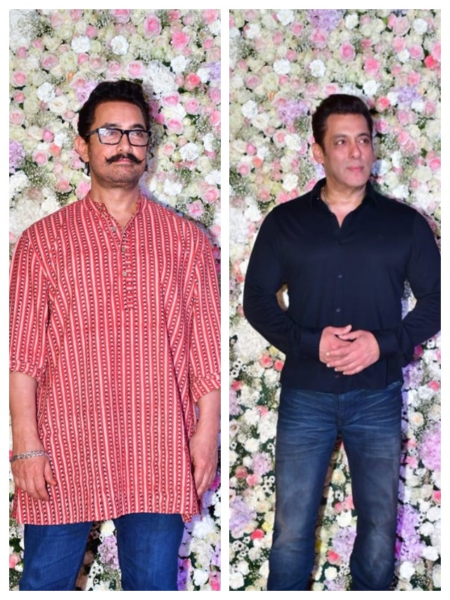 Salman Khan, Aamir Khan and others at Aayush Sharma and Arpita Khan’s ...