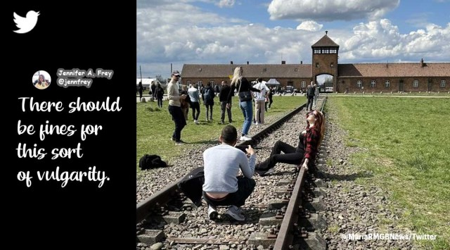 Woman’s photoshoot at Auschwitz concentration camp prompts criticism ...
