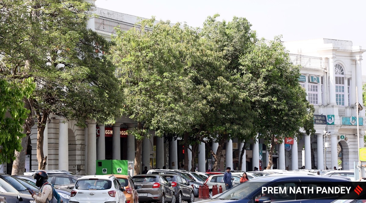 Fresh coat of paint, repairs of columns: Connaught Place to get facelift for G20 Summit | Delhi ...