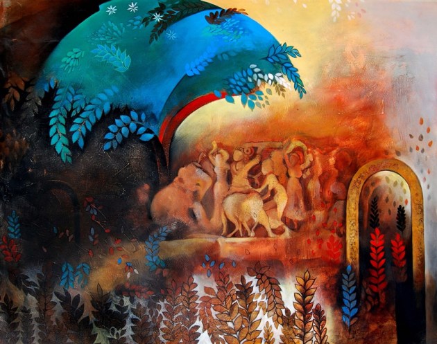 In pictures: Chitrakavya, a visual poetry of artist Gajendra Sahu’s ... In pictures: Chitrakavya, a visual poetry of artist Gajendra Sahu’s ...