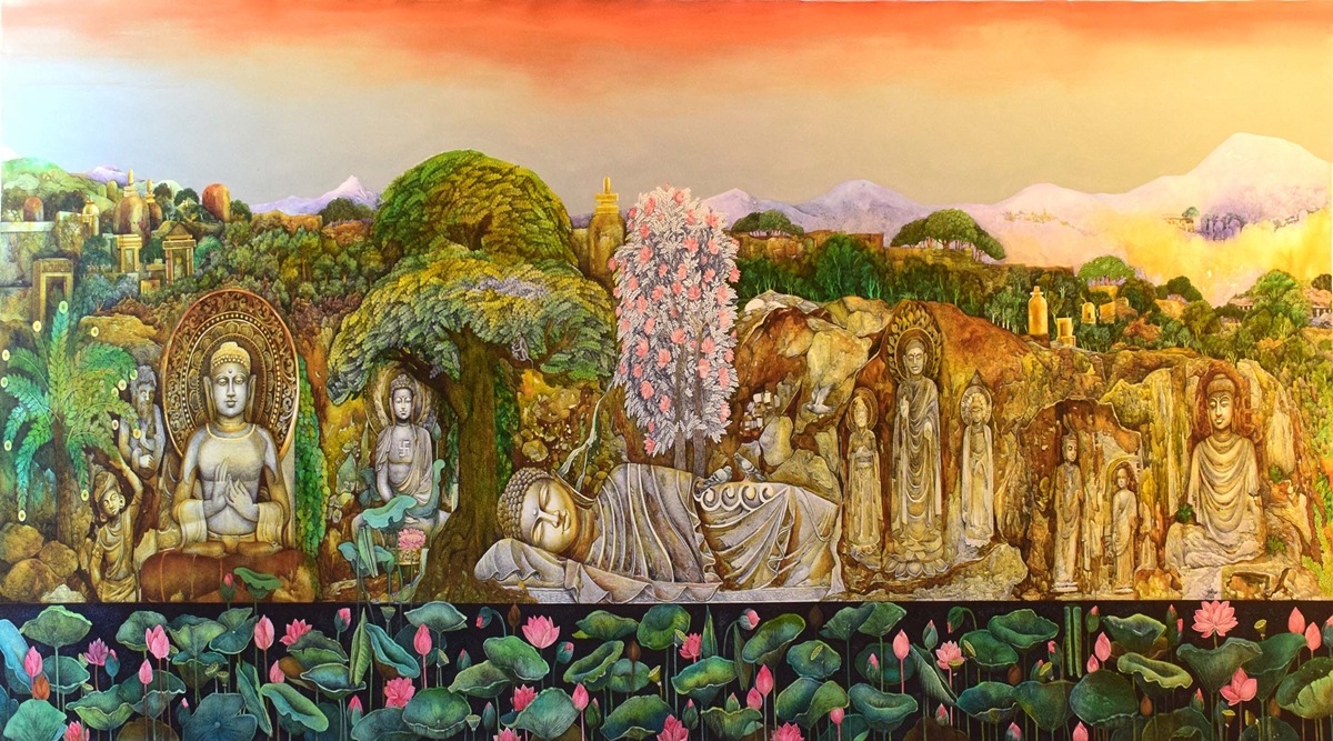 In pictures: Chitrakavya, a visual poetry of artist Gajendra Sahu’s ... In pictures: Chitrakavya, a visual poetry of artist Gajendra Sahu’s ...