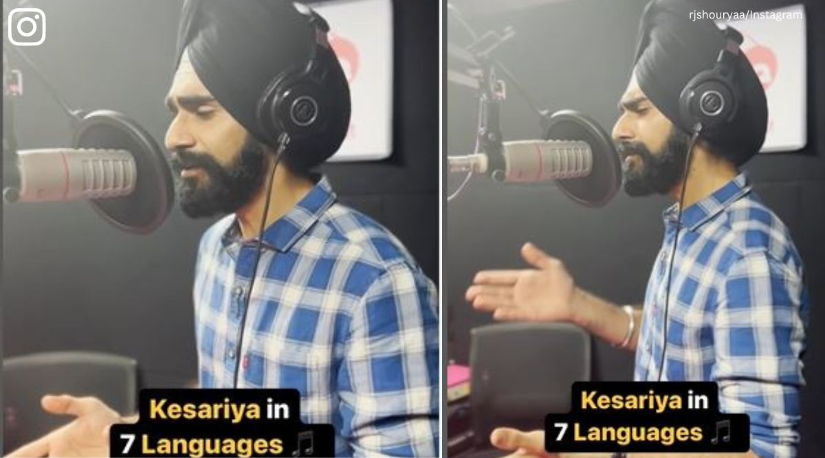 Man who went viral for Kesariya rendition sings popular song in seven ...