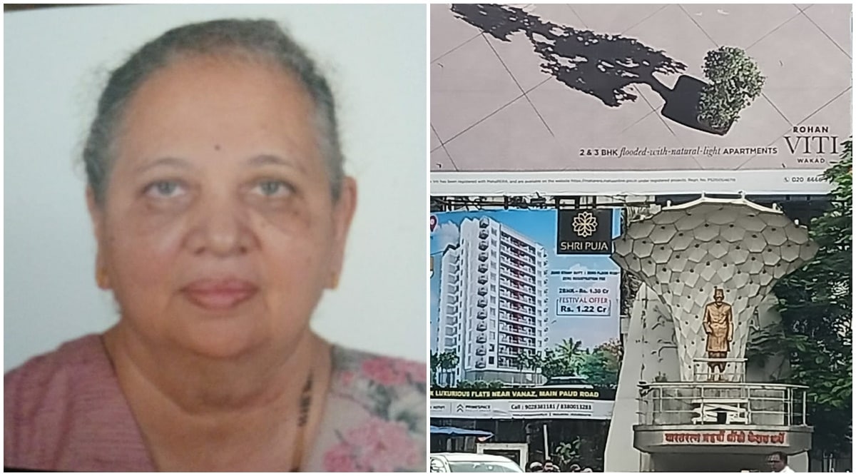 Pune woman fights a lone battle against giant hoardings around Maharshi ...