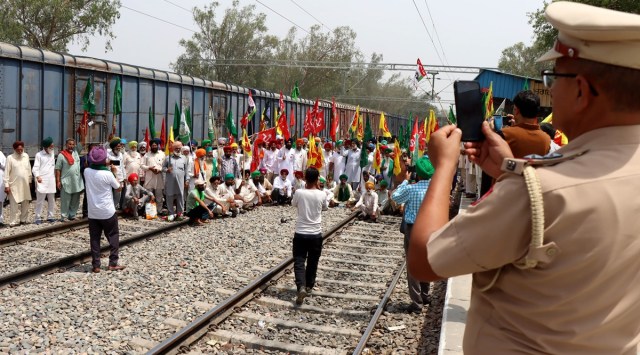 20 trains cancelled as farmers squat on tracks over value cut on ...