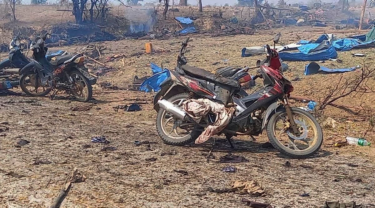 Airstrikes on Myanmar village feared to have killed 100 | World News ...