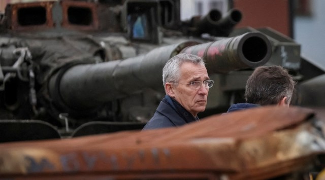 NATO chief visits Kyiv for first time since Russian invasion | World ...