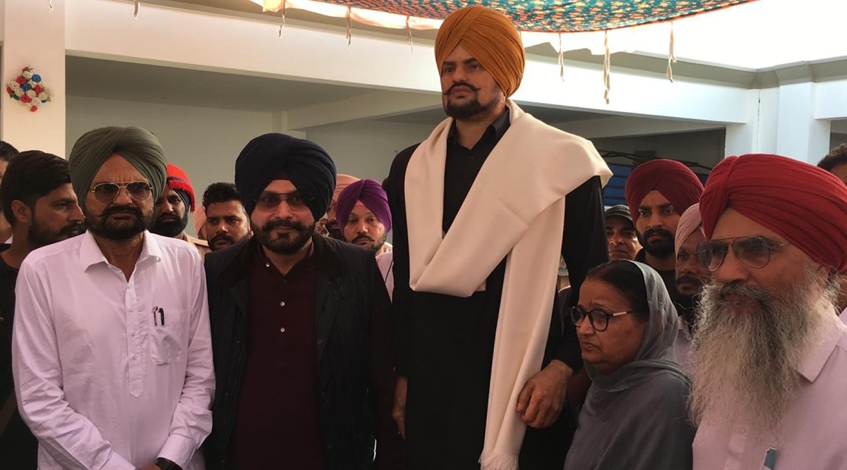 At Moosewala’s village, Navjot Sidhu targets ‘most protected CM ...