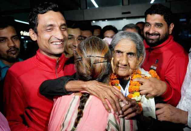 95 Year Old Athlete Bhagwani Devi Dagar Lands In Delhi After 3 Gold