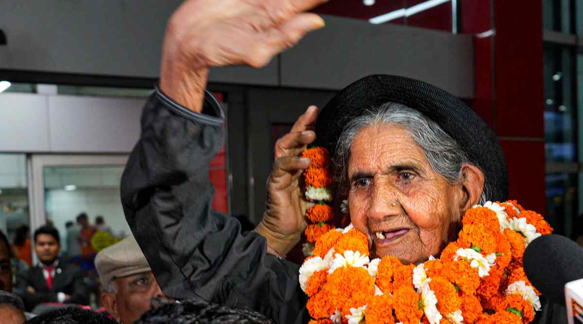 95 Year Old Athlete Bhagwani Devi Dagar Lands In Delhi After 3 Gold