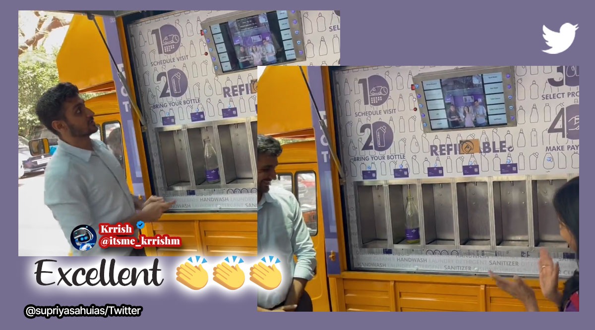 IAS officer shares video of zero waste refillable initiative, netizens ...