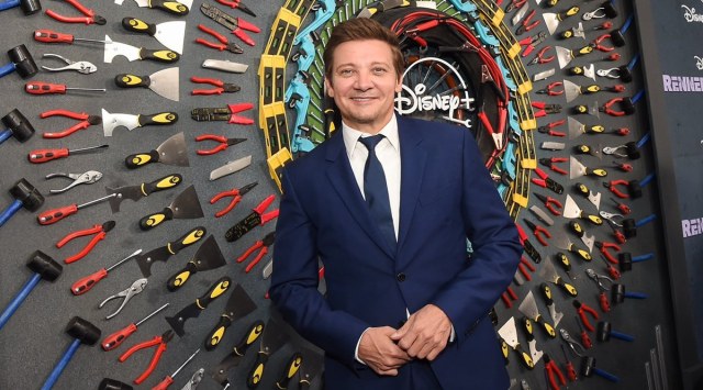 Jeremy Renner visits hospital staff who ‘saved’ his life | Hollywood ...