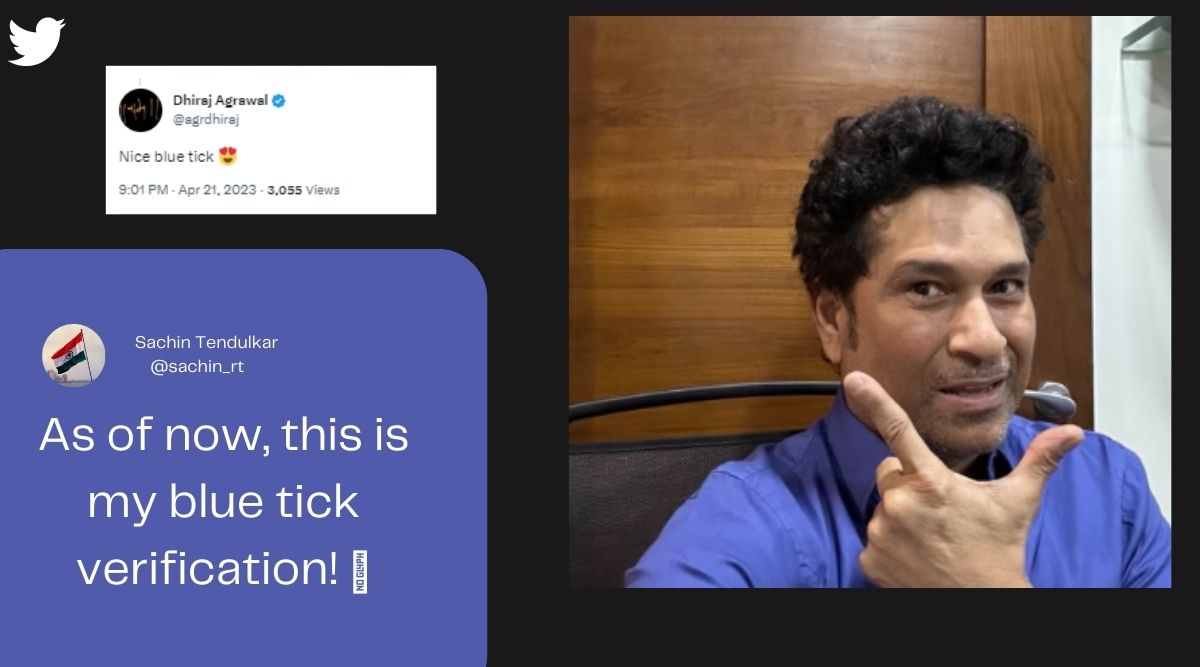 Goodbye to Twitter blue-tick legacy: Sachin Tendulkar reacts with a ...