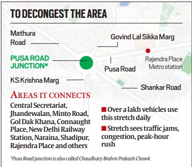 Flyover or underpass at Pusa Road Junction? PWD to conduct study ...