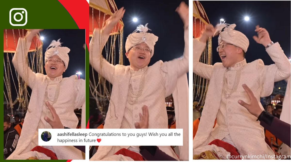 South Korean groom dances to Punjabi ‘boli’ during his Indian wedding ...