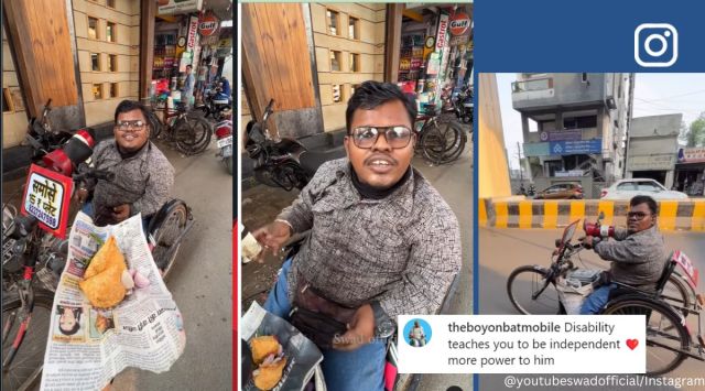 Specially abled man sells samosas for Rs 15 a plate to fulfil his dream ...