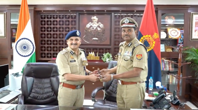 RK Vishwakarma takes over as UP officiating DGP | Lucknow News - The ...