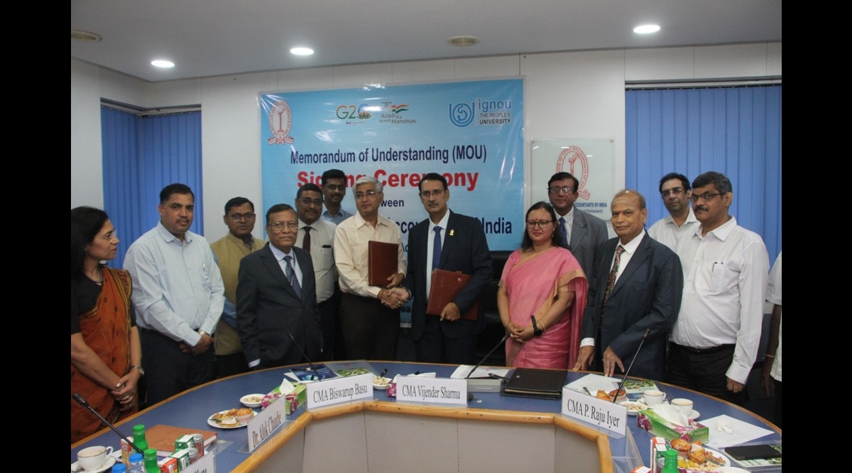 IGNOU, ICMAI sign MoU for distance learning diploma programme in ...