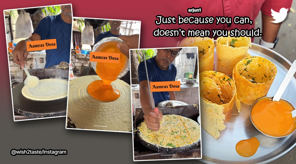 ‘Don’t ruin the food’: ‘Aamras dosa’ the latest addition to bizarre ...