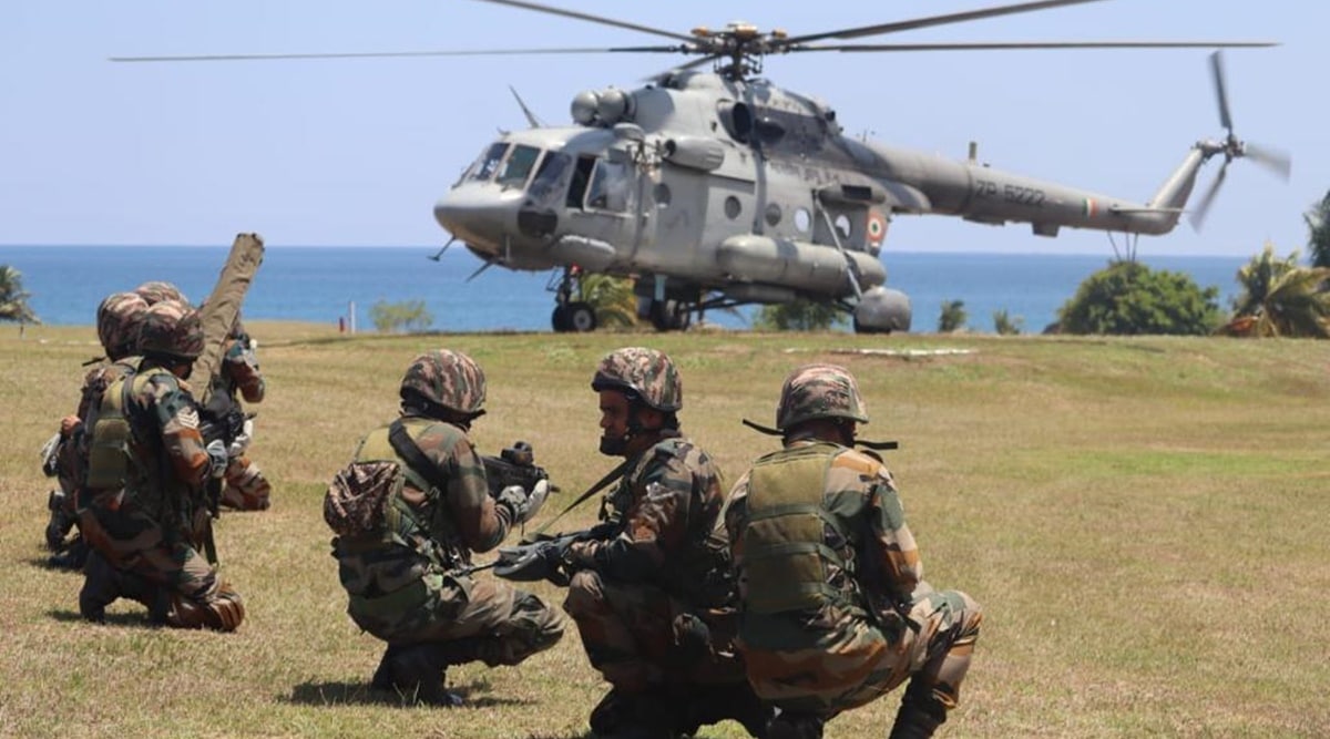 Armed Forces conduct multi-domain exercise in strategic Andaman and ...