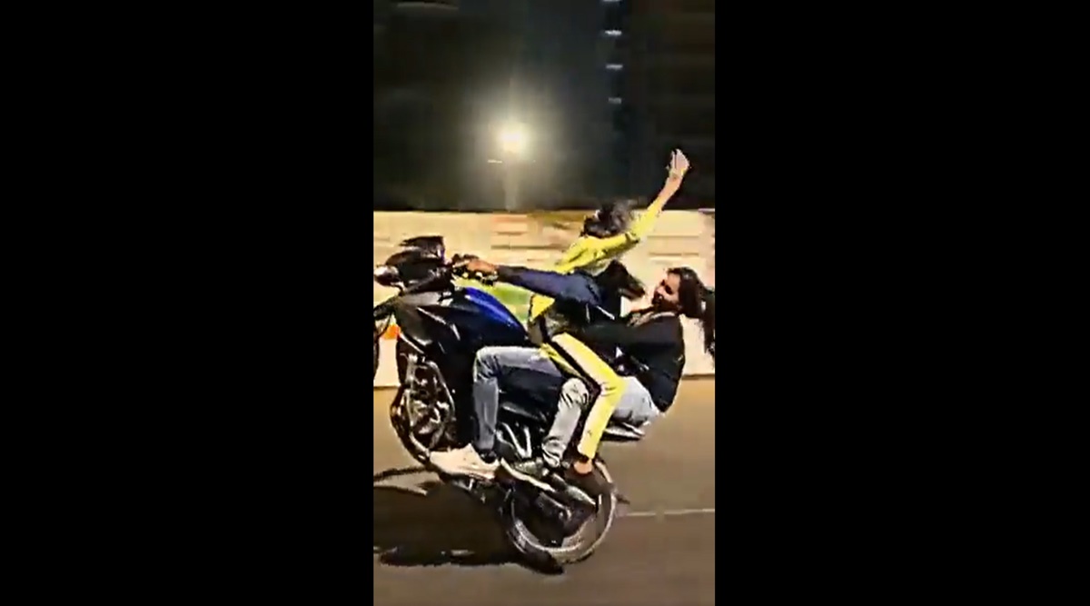 Biker arrested by Mumbai police for performing stunts | Mumbai News ...