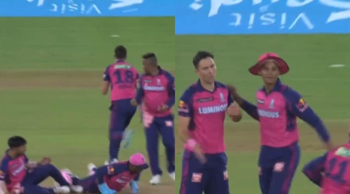 WATCH: A comedy of errors as Trent Boult completes the catch after ...