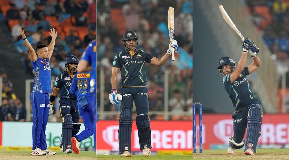 GT vs MI IPL 2023 emotional rollercoaster: Arjun snares Saha, Gill goes ...